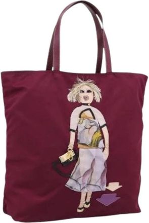 Prada Damen, Pre-Owned, Rot, ONE SIZEGr&ouml;&szlig;e