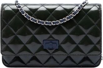 Chanel Pre-owned Wallet on Chain - Femme - Pre-owned - Vert - Taille: ONE Size