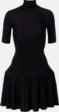 Alaia Ala&iuml;a Minikleid aus einem Wollgemisch