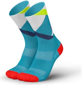 INCYLENCE ULTRALIGHT Chaussettes de course pour homme et femme, respirantes et très fines, 1 paire, Strikes Blue Inferno, 43-46