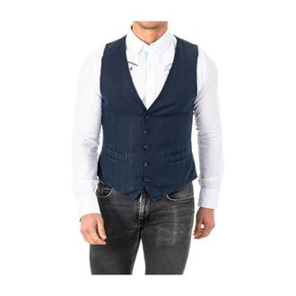 La Martina Anzugweste - - Suits - Herren - Blau - S