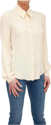 Patrizia Pepe Damen, Blusen & Hemden, Beige, XSGr&ouml;&szlig;e