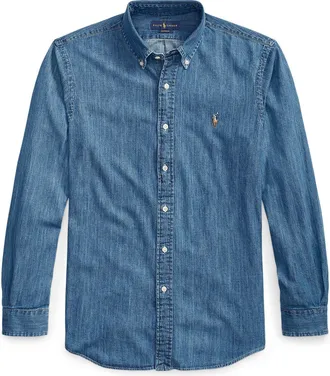 Ralph Lauren Custom Fit Denim Shirt