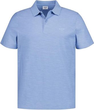 Joop Herren Polo-Shirt blau Baumwolle