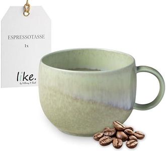 like. by Villeroy & Boch Perlemor Alga - tasse &agrave; expresso, 60 ml, vert