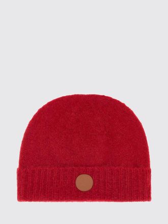 Vivienne Westwood Bonnet en laine dalpaga avec logo appliqu&eacute; et revers