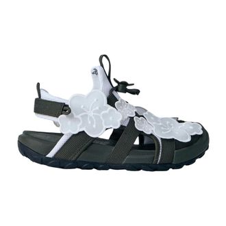 The North Face Femme, Sport, Blanc, Taille: 38 1/2 EU Sandales &agrave; Appliqu&eacute;s Floraux