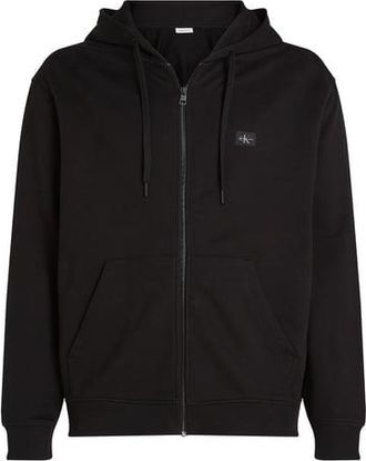 Calvin Klein Hoodie zippé en coton