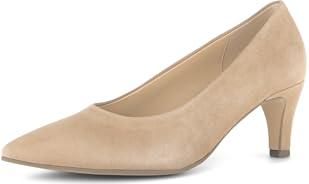 Gabor Escarpins classiques pour femme, largeur suppl&eacute;mentaire mod&eacute;r&eacute;e (G), Sable 14, 38.5 EU