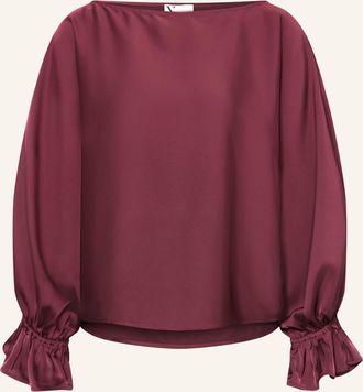 Vera Mont V By Vera Mont Blusenshirt Aus Satin Mit Volants rot