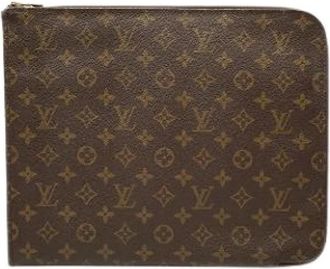 Louis Vuitton Pre-owned Monogram Zip Around Clutch - Femme - Pre-owned - Brun - Taille: ONE Size