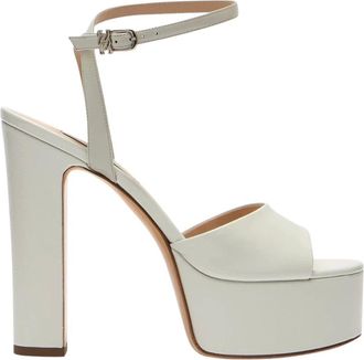 Casadei Femme, Chaussures, Beige, Taille: 39 1/2 EU Sandales &agrave; plateforme Patty Dream Lac