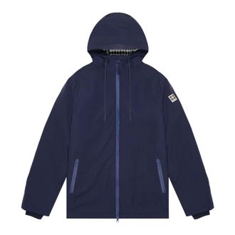 Aquascutum Homme, Vestes, Bleu, Taille: 2XL Shell Active Mid Parka