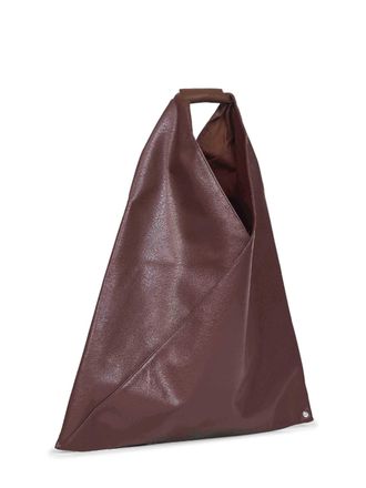 Maison Margiela Womens Shoulder Bag Cocoa Brown Polyurethane Handbags Hand