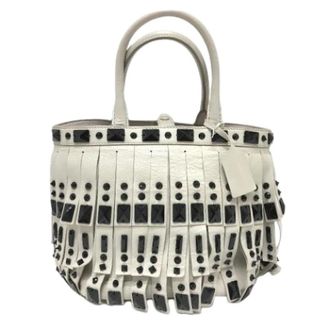 Prada Pre-owned Vintage Handtasche - - Pre-owned - Damen - Wei&szlig; - ONE SIZE