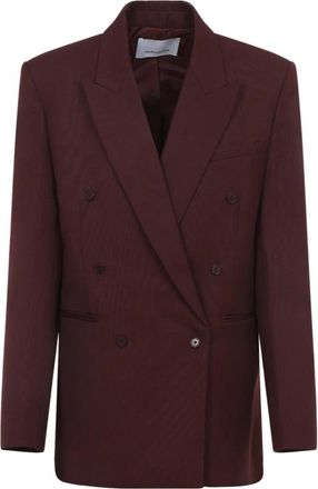 Frankie Shop Femme, Vestes, Rouge, Taille: 36 FR Veste Structur&eacute;e Monterey