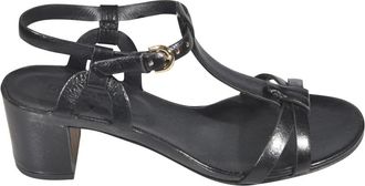 Del Carlo DEL Carlo, Femme, Chaussures, Noir, Taille: 38 1/2 EU Sandale &agrave; bride en T Piper