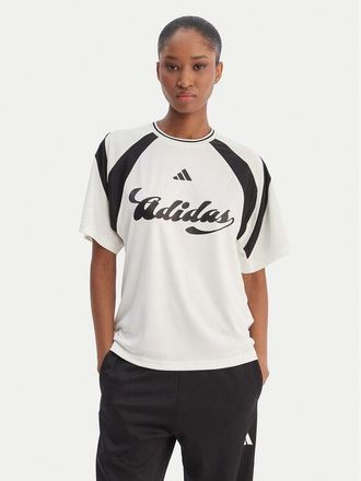 adidas T-Shirt House Of Tiro KB6126 Wei&szlig; Regular Fit