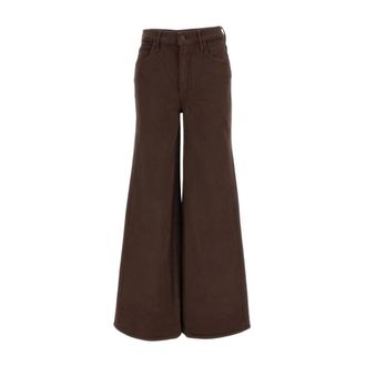 Mother The Undercover Wide-Leg Denim Jeans - - Jeans - Damen - Braun - W28