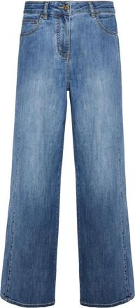 Elena Miro Femme, Jeans, Bleu, Taille: 40 FR Jean en denim cinq poches