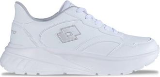 Lotto Mixte Turnativ Oc Unisex Basket, White Lt Grey, 43 EU