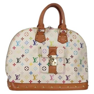 Louis Vuitton Pre-owned Canvas Handtasche - - Pre-owned - Damen - Wei&szlig; - ONE SIZE