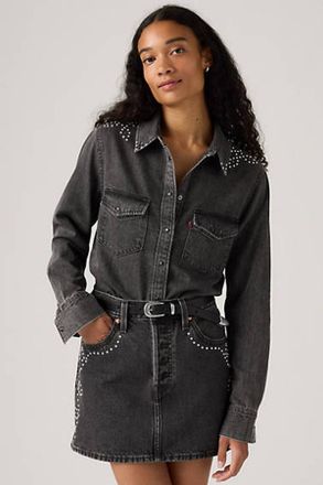 Levi's Chemise Western Iconic - Femme - Noir / Bejewled Western - 2XS