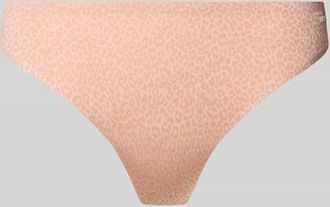 HUGO BOSS String im Leo-Print mit Allover-Muster Modell SHADOW THONG