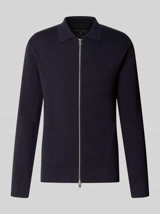 Premium by Jack & Jones Cardigan mit Zweiwege-Rei&szlig;verschluss Modell MILANO