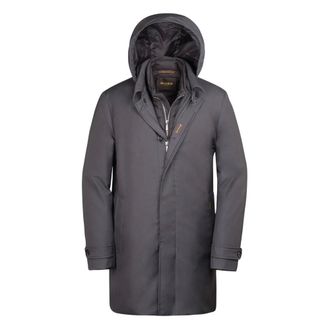 Moorer Homme, Manteaux, Bleu, Taille: L Elson-Pum