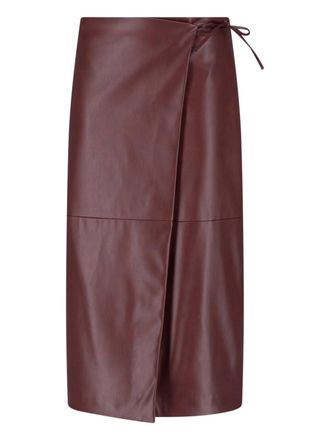 Calvin Klein Midi-Wickelrock