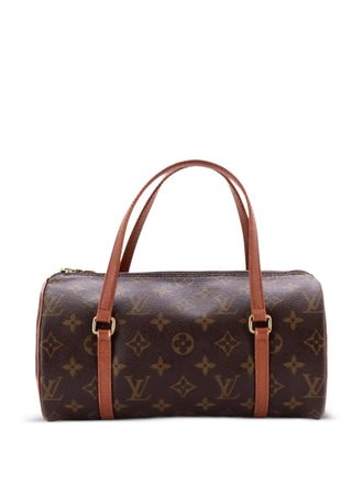 Louis Vuitton Papillon Handbag Monogram Canvas 26 satchel - Marron