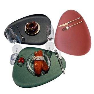 Generico Tischmatten f&uuml;r Esstisch, waschbar, rutschfest, 45 x 30 cm, waschbarer hitzebest&auml;ndiger Schutz, moderne Dekoration f&uuml;r Zuhause, vielseitig einsetzbar 