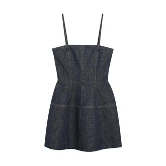 Fendi Damen, Kleider, Blau, XSGr&ouml;&szlig;e