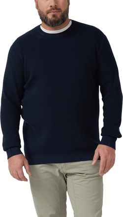 s.Oliver Strukturmix-Pullover aus Reiner Baumwolle