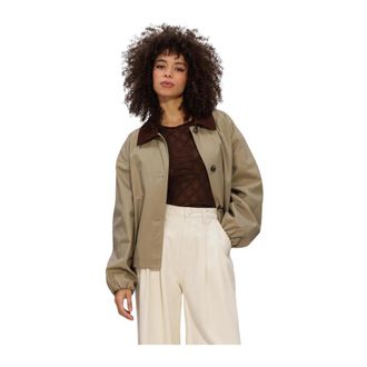 Arma Camilla Cotton Twill Jacket - - Jackets - Damen - Beige - XL
