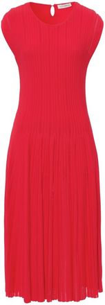Uta Raasch Kleid Rundhals-Ausschnitt Uta Raasch rot