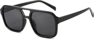 Generic Lunettes De Soleil Conduite &Agrave; Monture Large For Femmes Plein Air For Hommes(Black)