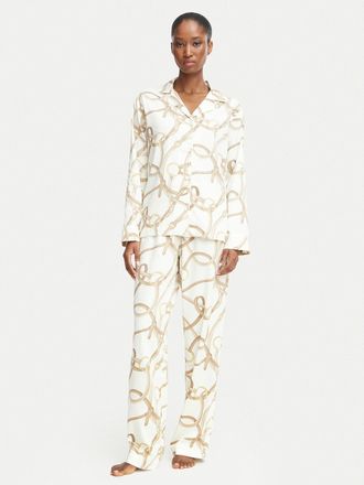 Lauren Ralph Lauren Pyjama ILN92536 Creme Regular Fit