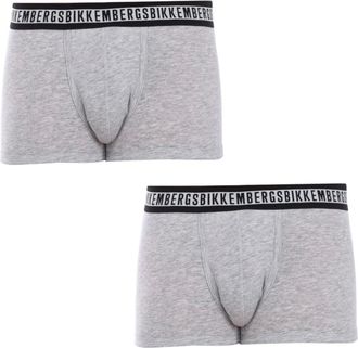 Dirk Bikkembergs Homme, Sous-vêtements, Gris, Taille: XL Pack de Boxers Modernes
