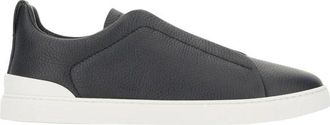 Ermenegildo Zegna Triple Stitch Sneakers - - Shoes - Herren - Blau - 45 EU