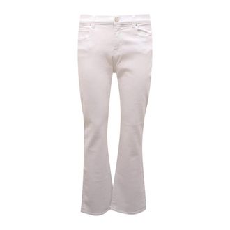 Pinko Brenda Bootcut Denim Hose - - Jeans - Damen - Wei&szlig; - W25