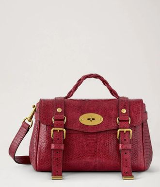 Mulberry Mini Alexa cir&eacute; imprim&eacute; serpent