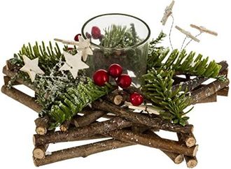 F&eacute;&eacute;ric Lights & Christmas Feeric lights et christmas - &Eacute;toile 1 photophore bougie cp