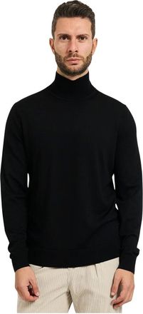 HUGO BOSS Homme, Pulls, Noir, Taille: 2XL Turtleneck Sweater