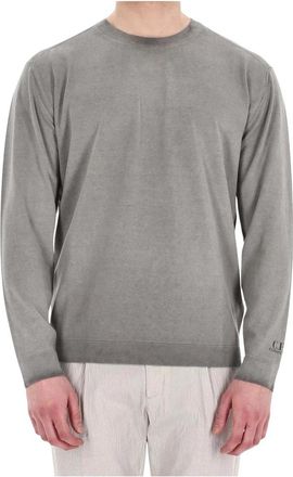 C.P. Company Strickpullover mit Rundhalsausschnitt - - Knitwear - Herren - Grau - XL
