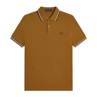 Fred Perry Polo Shirts - - Tops - Herren - Braun - S