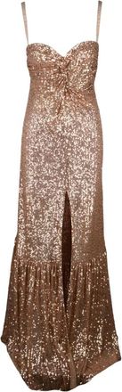 Elisabetta Franchi Femme, Robes, Rose, Taille: 36 FR Abito lungo dritto