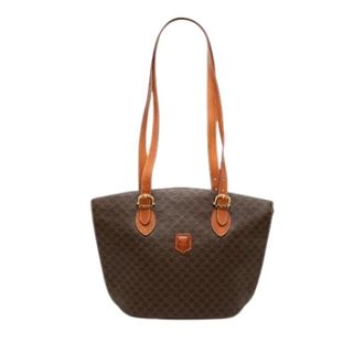 Celine Sac Cabas Pre-owned en Toile - Femme - Pre-owned - Brun - Taille: ONE Size