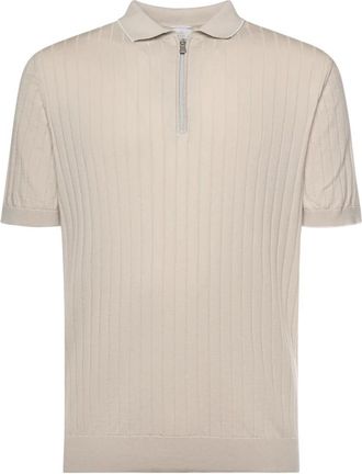 Eleventy Homme, Tops, Beige, Taille: 3XL Polo Chemises